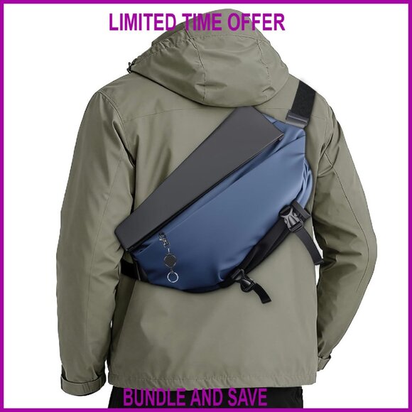 Bags | Waterresistant Sling Backpack For Laptops Tablets Antitheft ...
